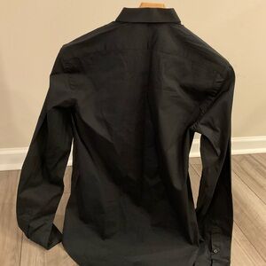 Zara | Shirts | Zara Black Super Slim Dress Shirt | Poshmark
